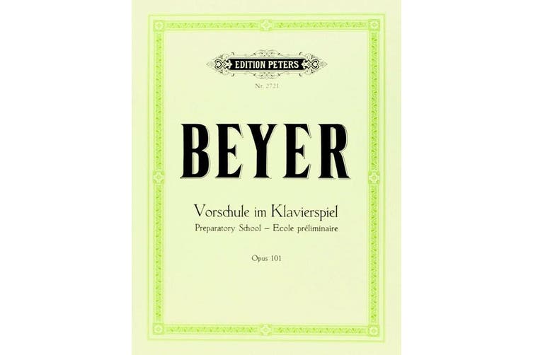 Elementary Method op 101 - Beyer (Peters) – cellissimo!